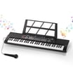 RockJam 61-Key Professional Beginner's Modern Digital Electric Keyboard ...