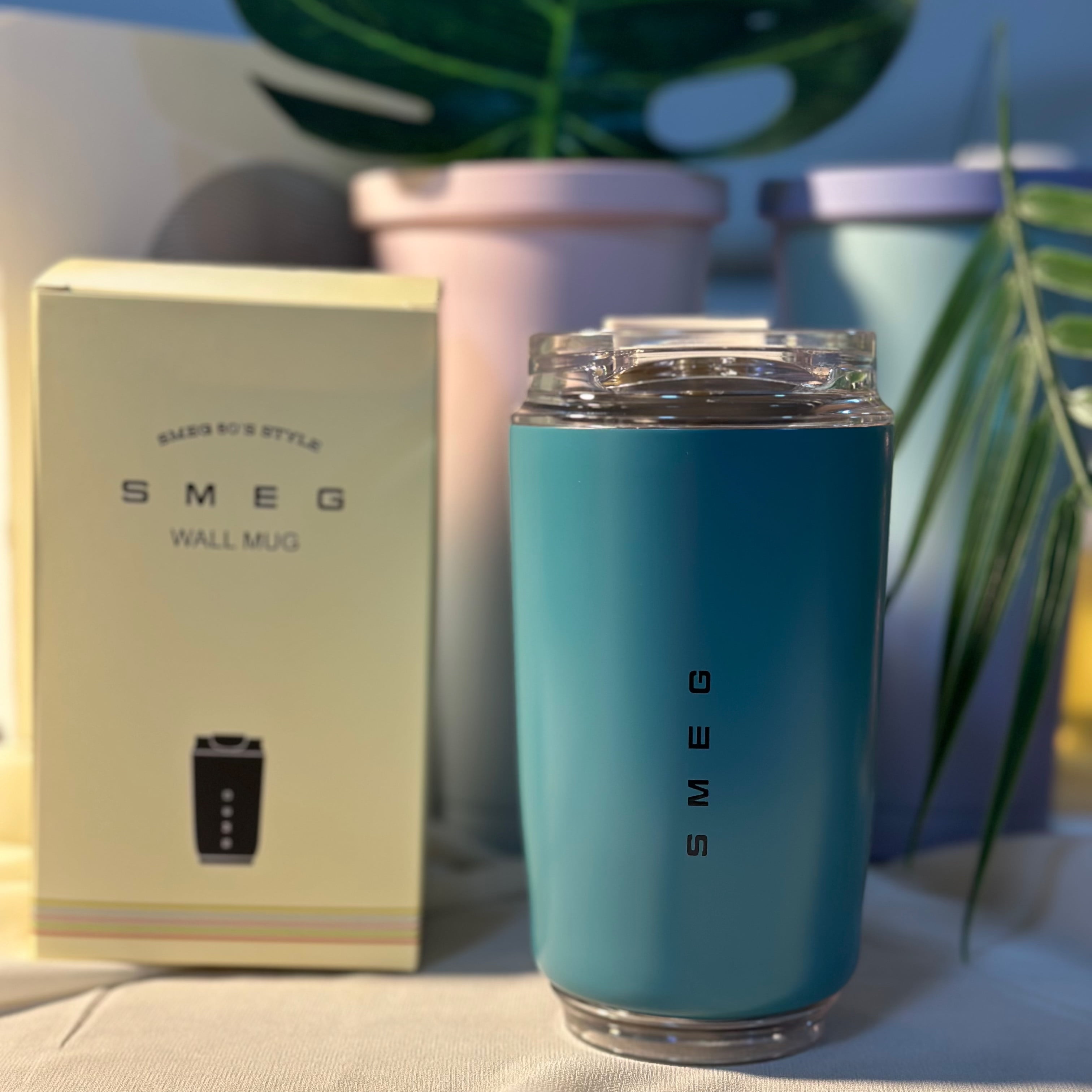 SMEG 240ML 5Colors Coffee Beverage Cup Travel Portable Drinking Cup ...