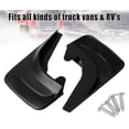 2pcs Car Truck Mudflaps Front Rear Wheel Fender Mud Flap Splash Guards ...