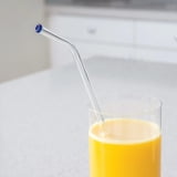 Better Houseware 308 Glass Straws with Cleaning Brush, Set of 5 ...