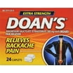 Doans Extra Strength Backache Medicine Pills, Pain Reliever Caplets, 24 ...