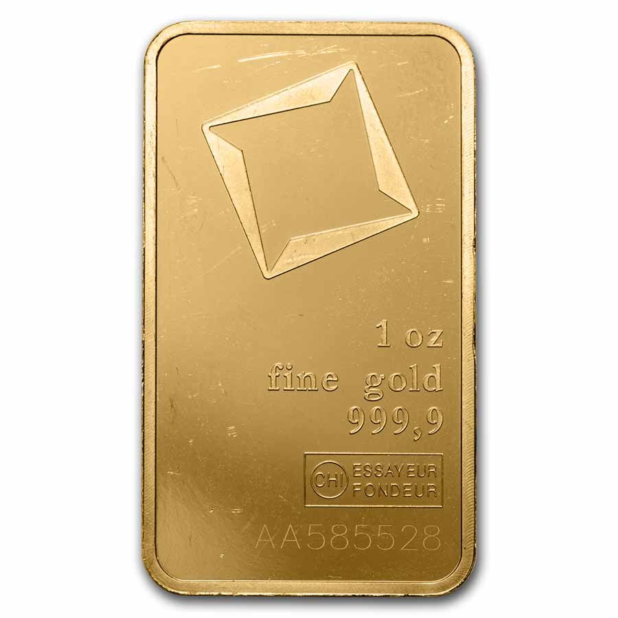 1 oz Gold Bar - Secondary Market (Scruffy) - Walmart.com