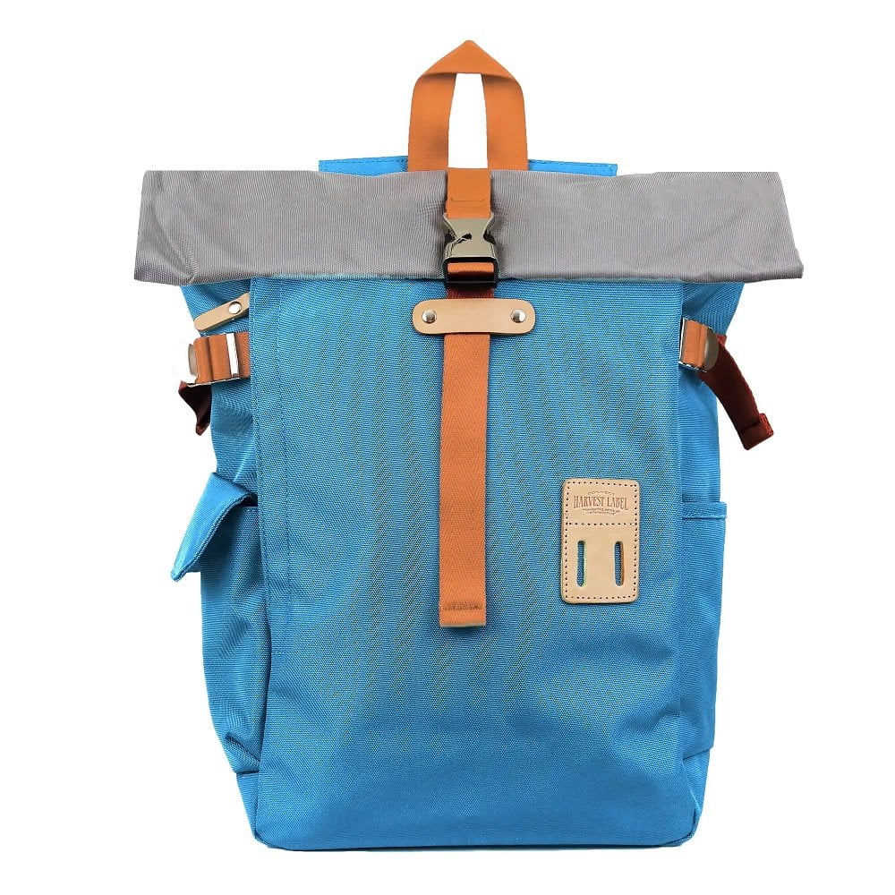 Harvest Label Rolltop Backpack 2.0 Arctic Blue Casual Outdoor, Gym, Day ...