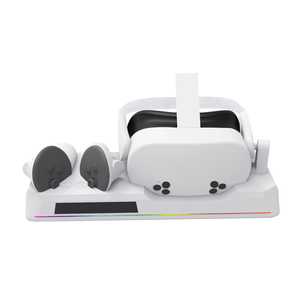 Soporte Carga Y Controladores VR Base RGB para Meta Quest 3S | Walmart ...
