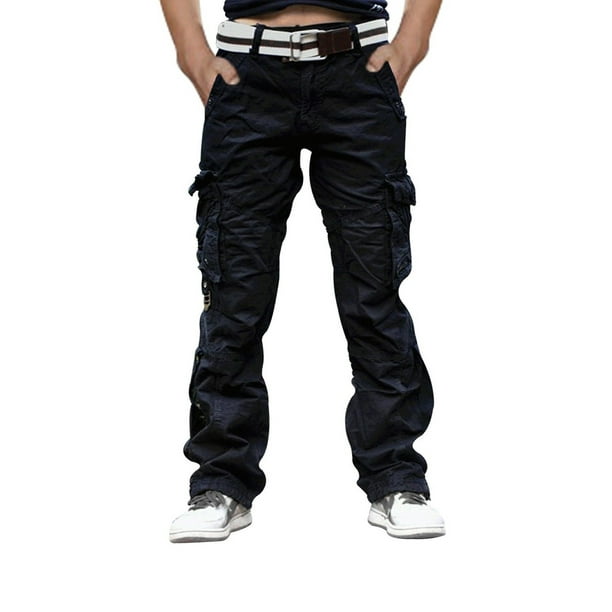 Skylinewears Men Cargo Pants 100 Cotton Camping Hiking Army Combat