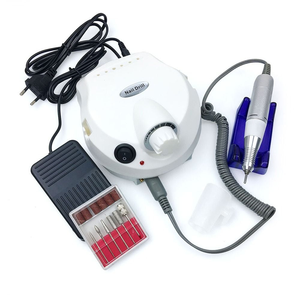 25000RPM New Toenails Nail Remover Nail Tips Nail Pedicure Nail Drill ...