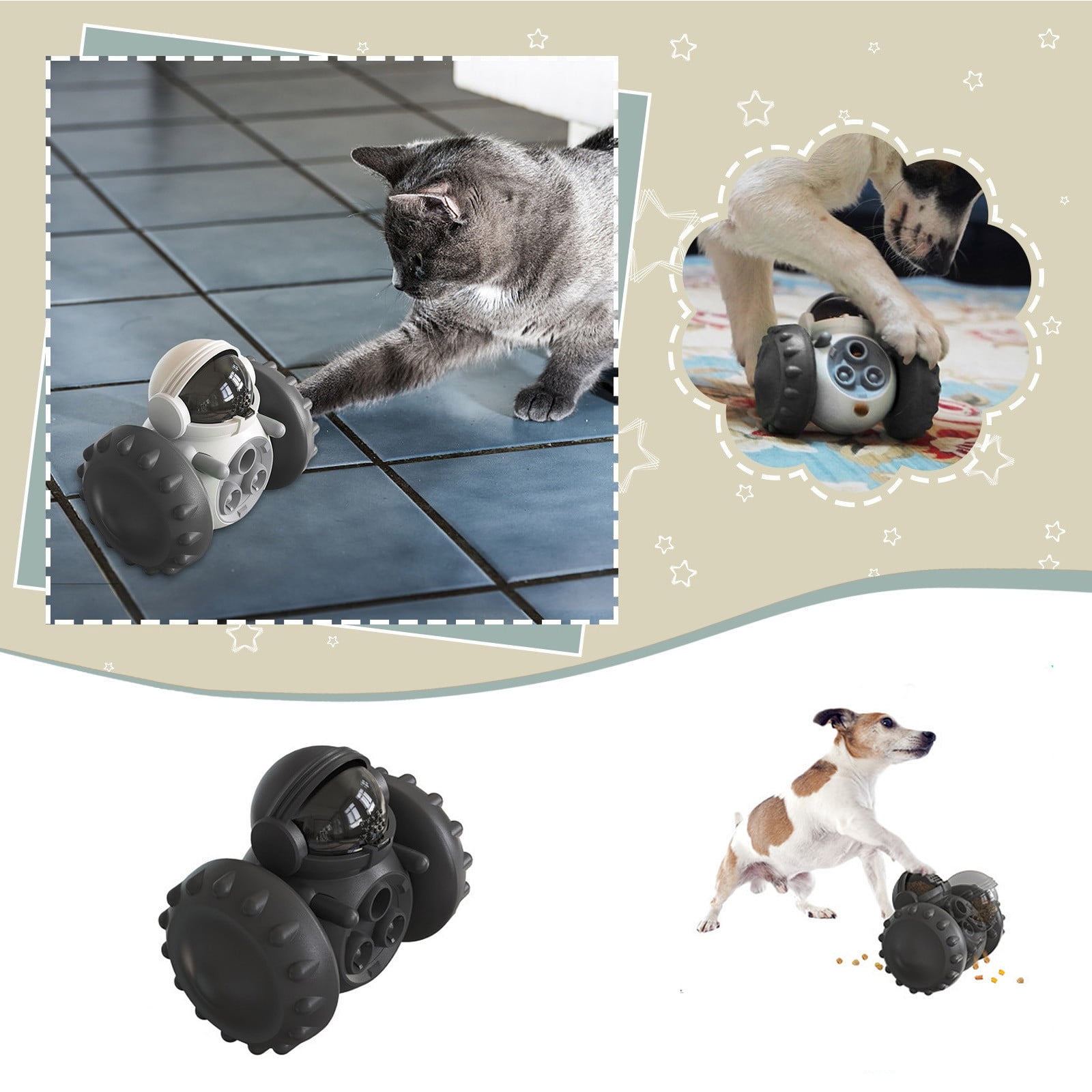 Click here for Chenjiaaa Interactive Pet Toy Pet Slow Feed Toy Me... prices