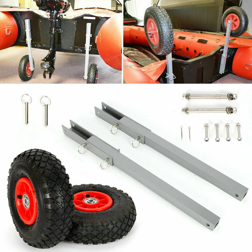 Launch Wheel, Dinghy Yacht Raft Wheel Exhaust Launch Wheel Set for ...