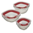 Rubbermaid Easy Find Lids Glass Food Storage and Meal Prep Containers ...