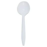 PLASTICPRO Premium Heavy Duty Disposable Soup Spoons, Everyday Use ...