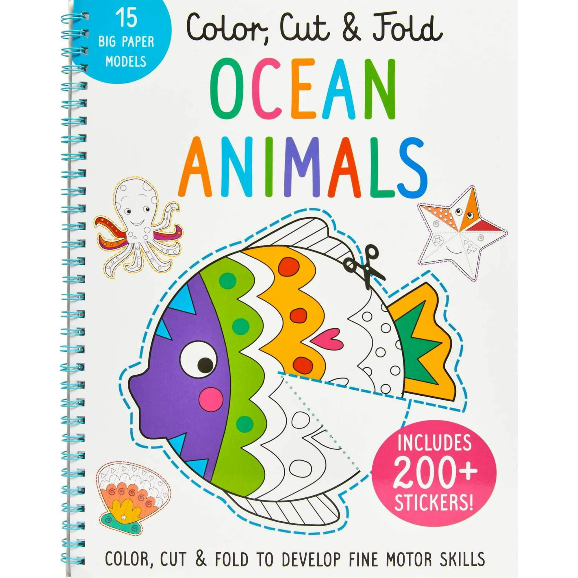 Click here for Iseek Color  Cut  And Fold: Ocean Animals: (Art Bo... prices