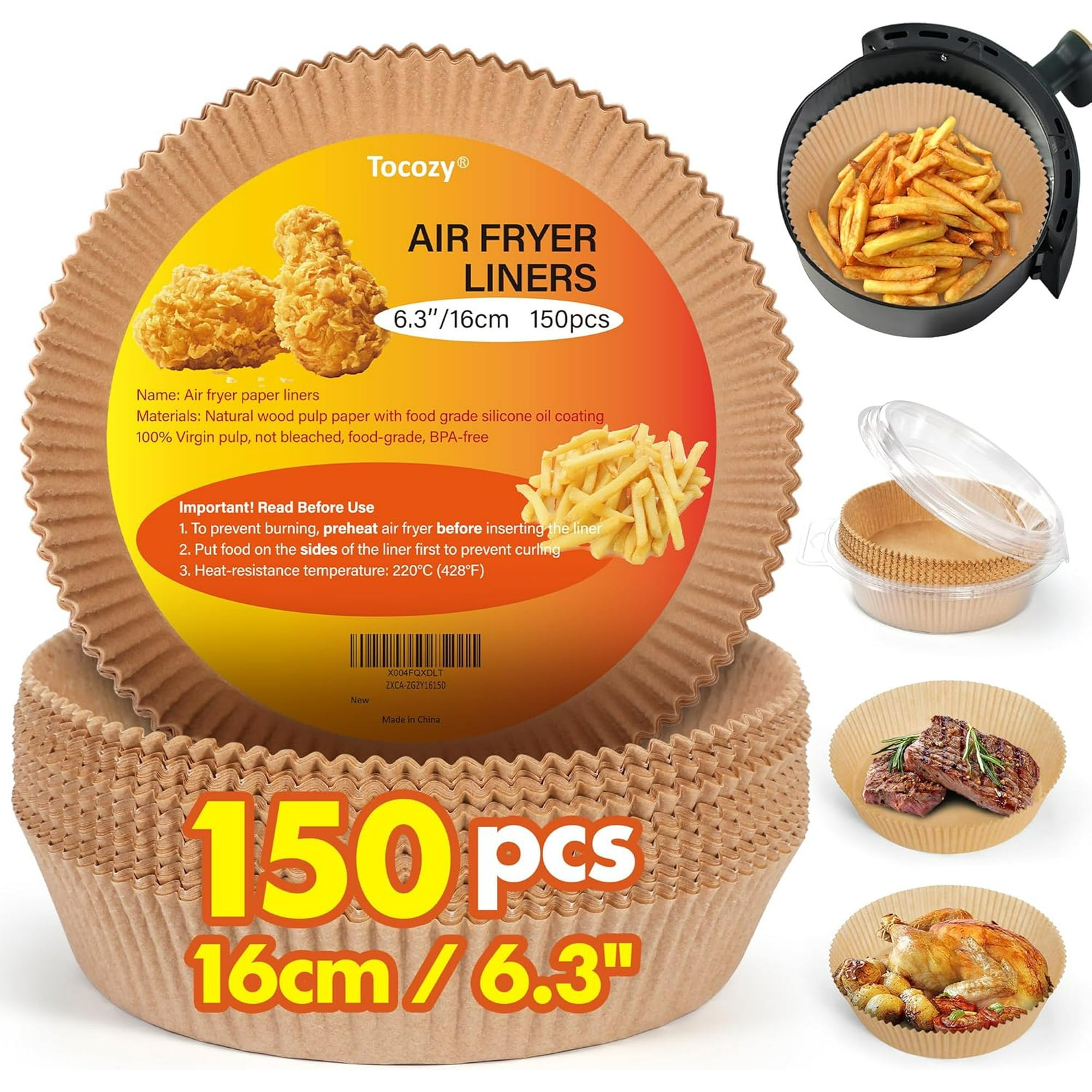 Click here for Generic Tocozy Air Fryer Liners  150 Pieces Unblea... prices