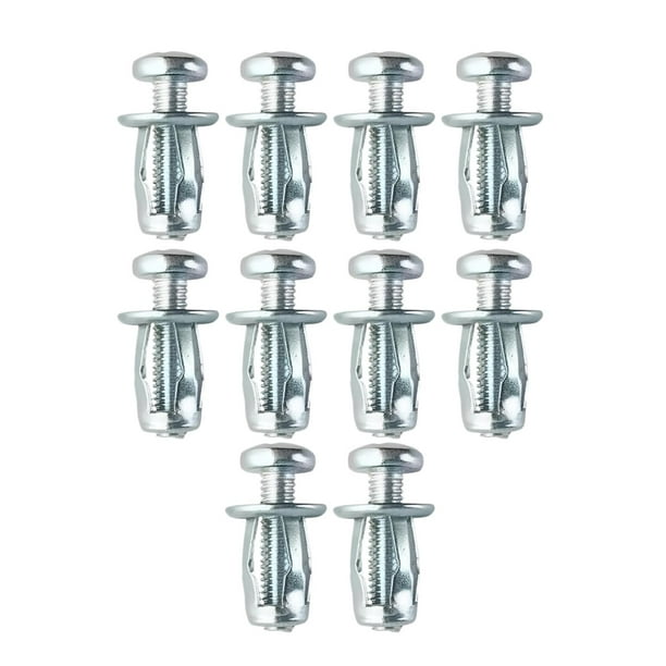 10 Pieces Petal Expansion Nut Expansion Screw Nut Strong Toughness ...