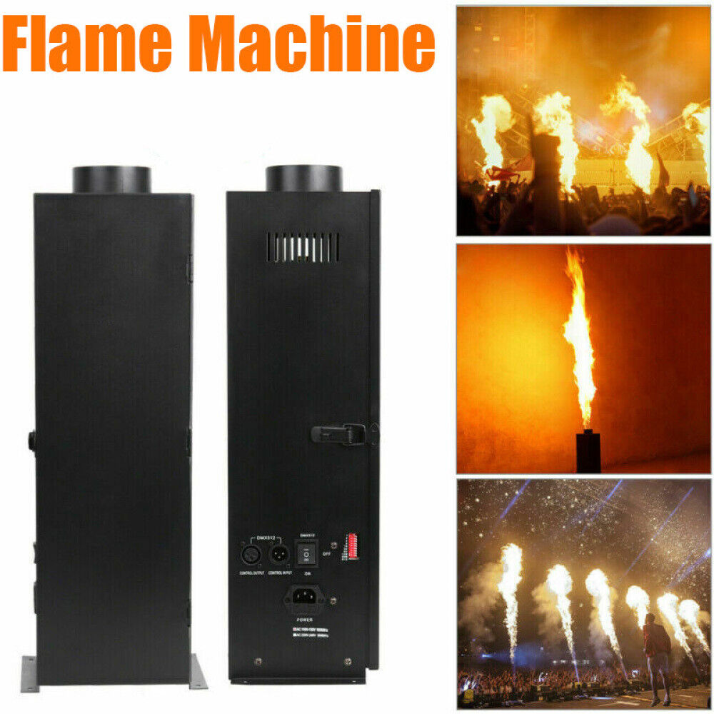 200W Spraying Fire Machine Manual Control DJ Stage Effect Machine Flame ...