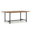 Simpli Home Whitley 72 inch x 36 inch Rectangle Modern Farmhouse Dining ...