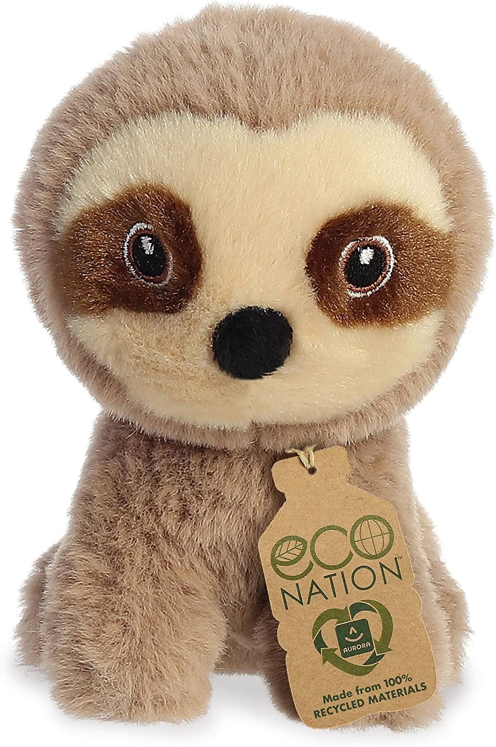 Aurora - Eco Nation - 5" Mini Sloth Plush - Walmart.com