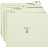Pendaflex Manila Alphabetical File Guides - Walmart.com