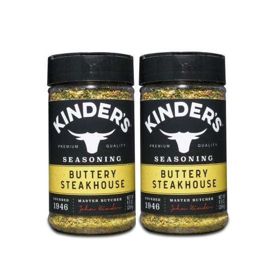 2X - KINDERS Buttery Steakhouse Seasoning (9.5 oz. ) - Walmart.com