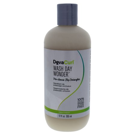Wash Day Wonder Pre-Cleanse Slip Detangler by DevaCurl for Unisex - 12 ...