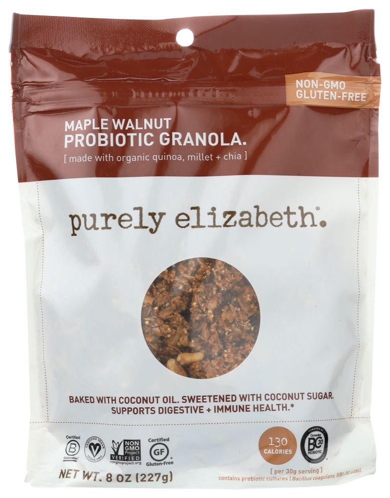 Purely Elizabeth Granola Maple Walnut Probiotic Pouch, 8 Oz – BrickSeek