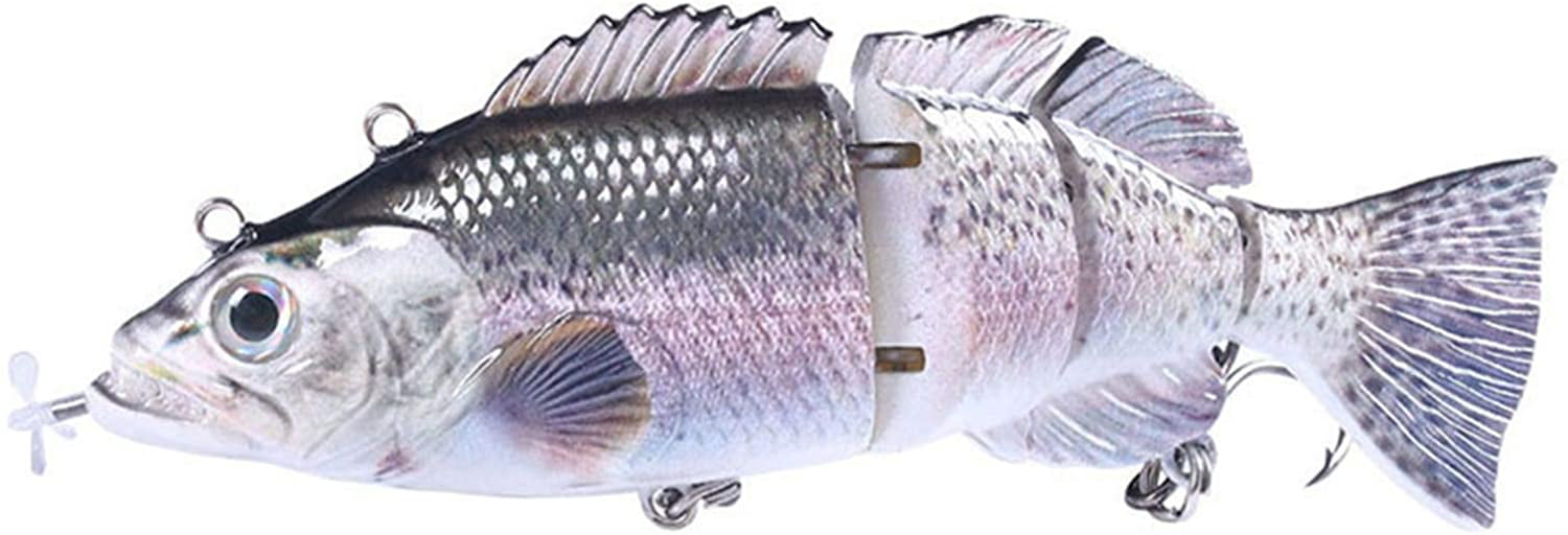Robotic Swimming Lure, Multi-Section Electric Hard Bait, USB ...