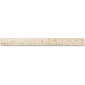 Westcott 12" Plastic Ruler - 12" Length - 1/16 Graduations - Imperial ...