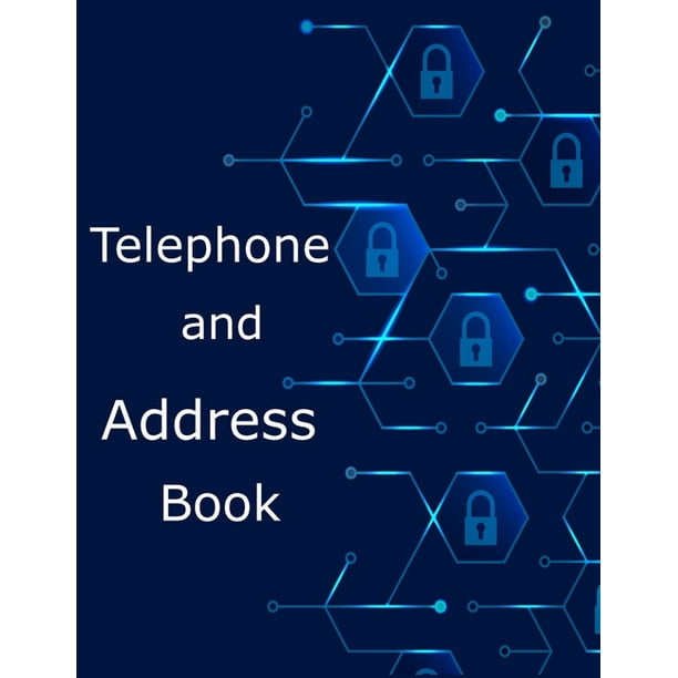 Telephone and Address Book : Large Print Phone Book and Adresses Book ...