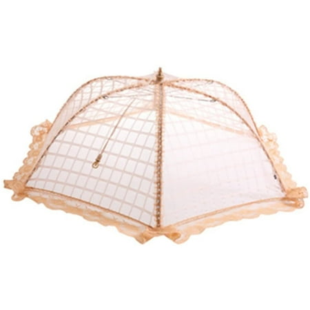 Large Premium Pop-Up Mesh Screen Food Cover Tent Umbrella, Reusable and ...