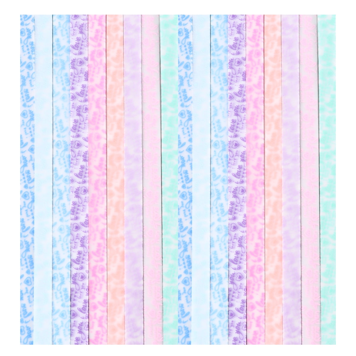 Frcolor Star Paper Origami Glow Paper Folding Luminousthe Dark Strips ...