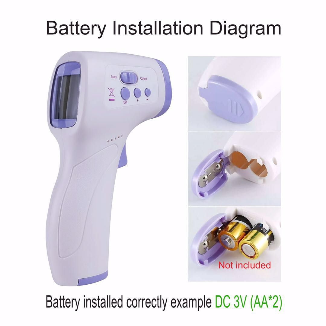 Contactless Infrared Forehead Thermometer for Baby and Adult, Quick ...