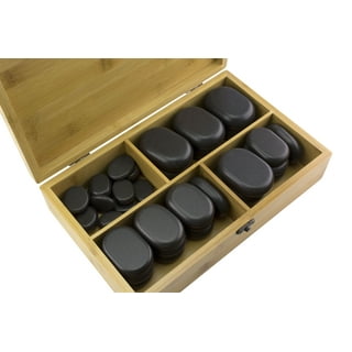 Baladais 4 pcs Cold Stone Massage Stone Set Handcrafted Marble Stone ...