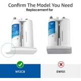 Waterdrop 2 Pack Refrigerator Pure Source WF2CB Replacement for ...