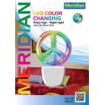 Meridian LED Color Changing Peace Sign Night Light - Walmart.com