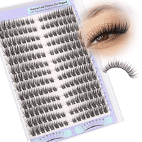 C-Curl Lash Clusters 7-14mm – Natural Cat Eye Eyelash Extensions, DIY ...