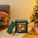 Navaris Christmas Bauble Storage Box - X-Mas Tree Decorations Storage ...