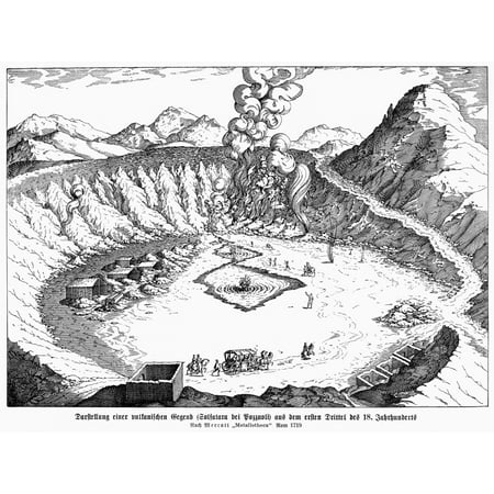 Sicily: Pozzuoli, 1719. /Ncamp At The Phlegraean Fields (Campi Flegrei ...