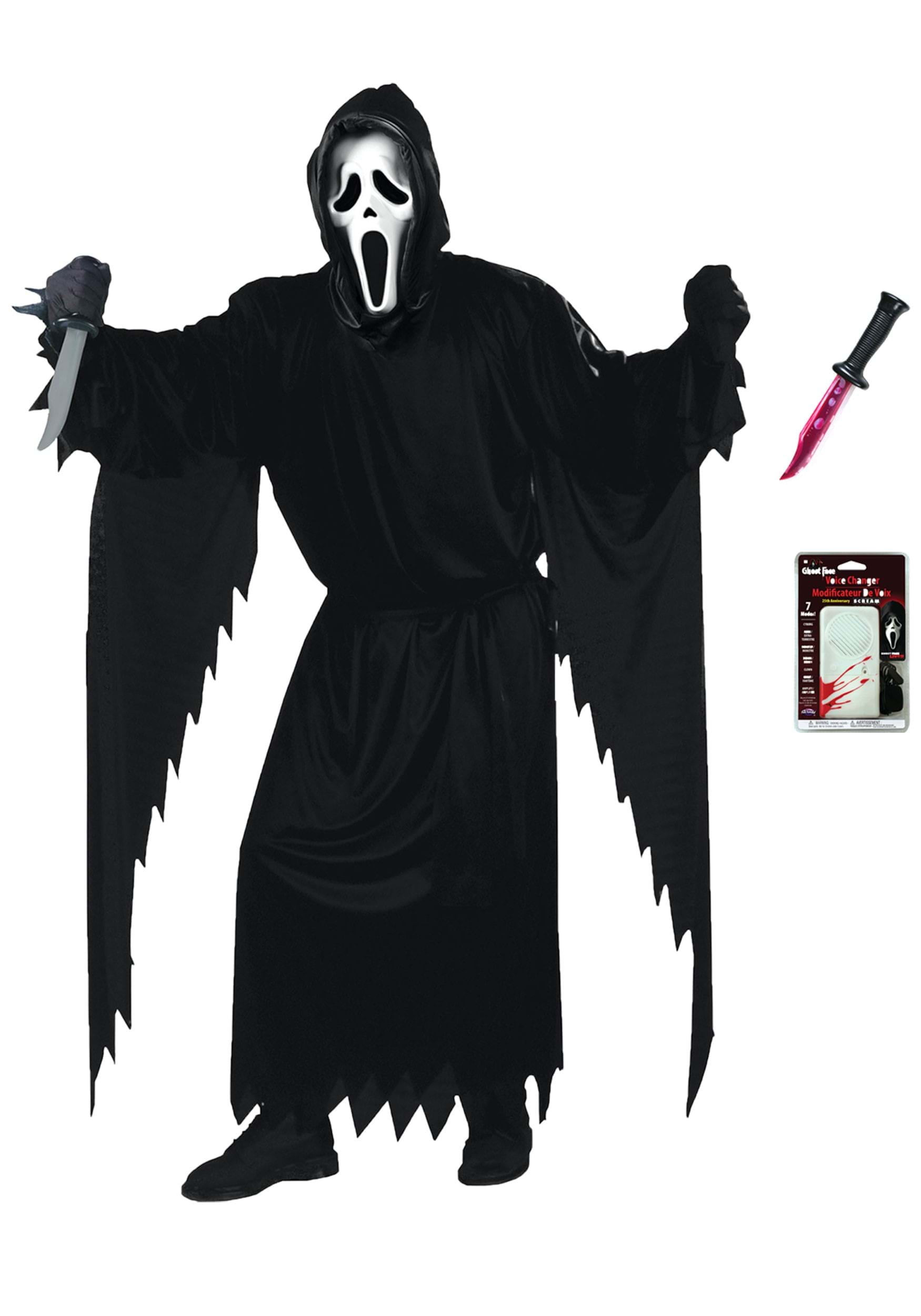 Adult Ghost Face Costume Set - Walmart.com