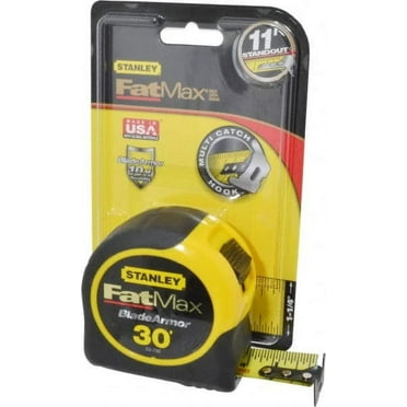 Stanley FatMax FMHT36325S 25' X 1-1/4" Yellow & Black Tape Measure ...