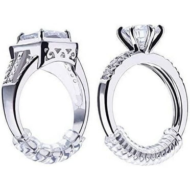 8 Sheets/ 152 Pieces Invisible Ring Sizer Adjuster Ring Spacer Ring ...