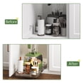 Pull Out Cabinet Organizer and Storage 16.5in W x 21.5in D Slide Out ...