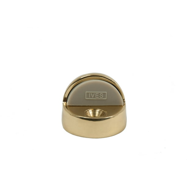 Ives Fs438 Heavy Duty Cast Dome Floor Door Stop 1 3/8" Overall Height - Brass - Walmart.com