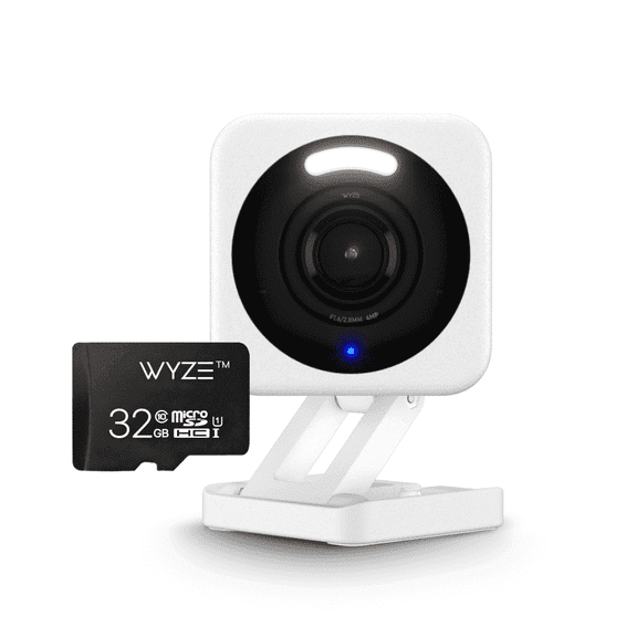 Wyze Cam v4, 2.5K QHD Indoor Outdoor Security Camera, Color Night ...