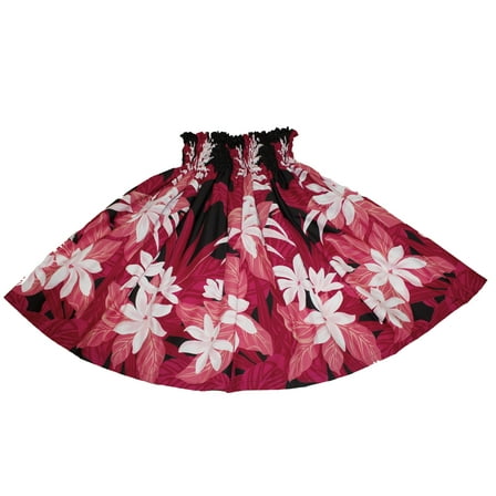 Hawaiian Pa'u Hula Skirt Hawaii Print Blue Flower For womens - Walmart.com