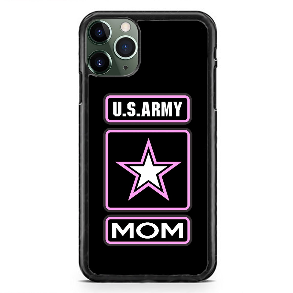 US Army Case Proud Military Mom Soldier Shockproof Hard Rubber Custom ...