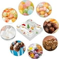 600 Pcs Christmas Candy Wrappers for Caramels, Clear Cellophane Wrapper ...