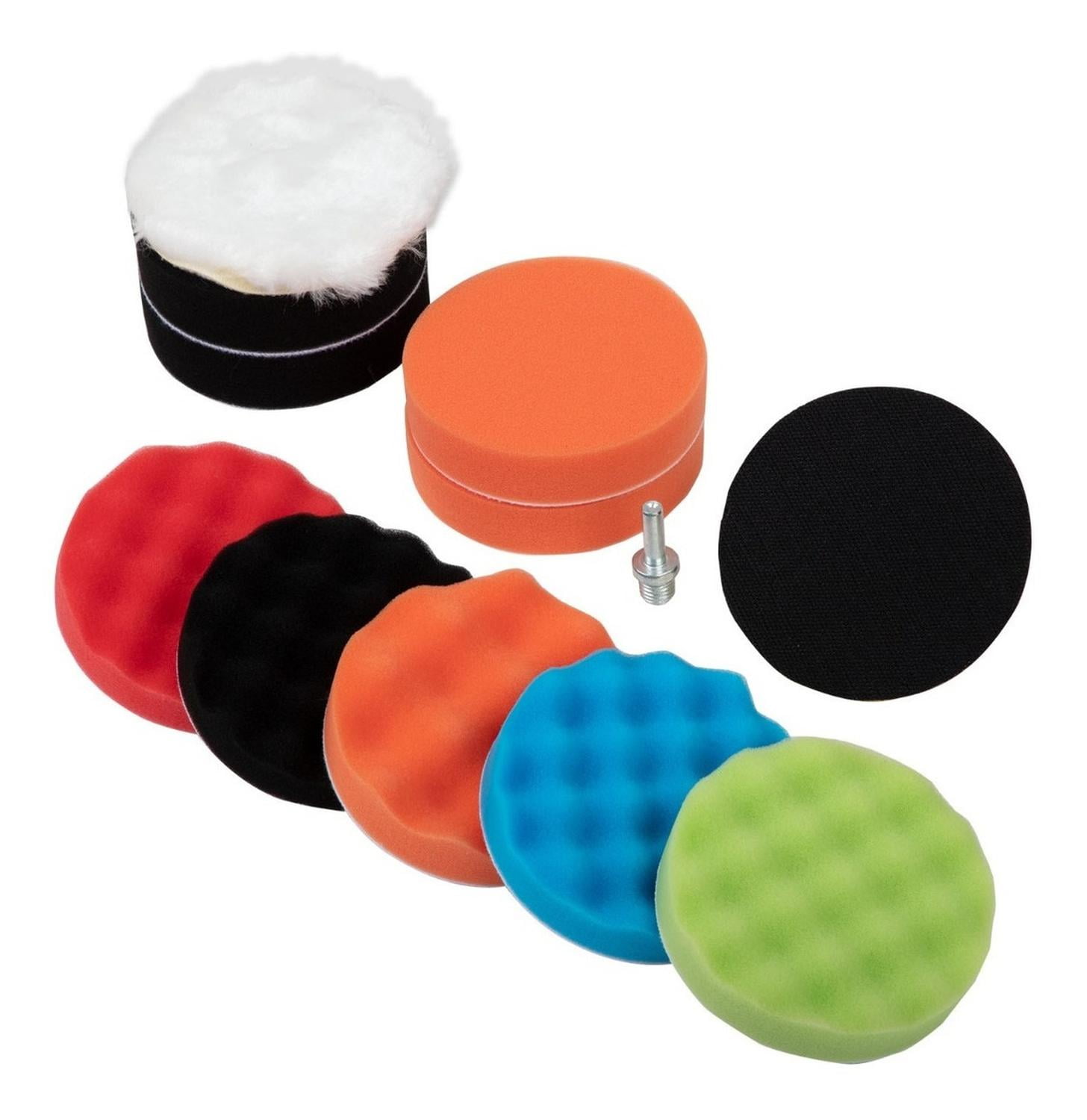 Kit 12 Pz De Pulir Para Taladro Esponjas Adaptador 115mm | Bodega ...