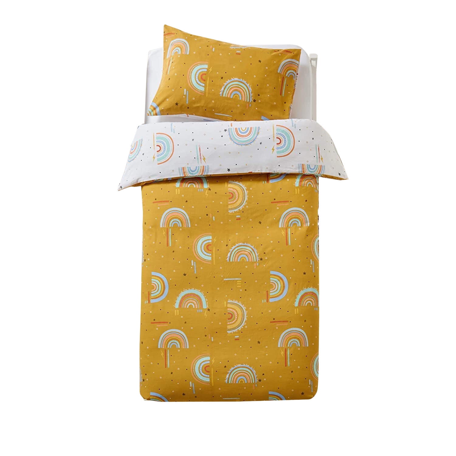 Click here for Little Furn Boys/Girls Rainbow Duvet Cover Set prices