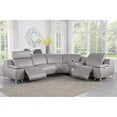 Star Home Living White Genuine Leather Sofa Set, Recliner, Bluetooth ...