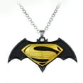 Batman Superman Necklace Style Pendant Gold S Symbol Tarnish Resistant ...
