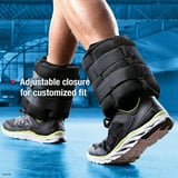 SPRI Adjustable Ankle Weights 20lb - Nylon Mesh - Walmart.com